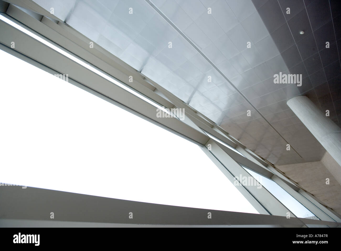 Architectural view of building interior Stock Photo - Alamy