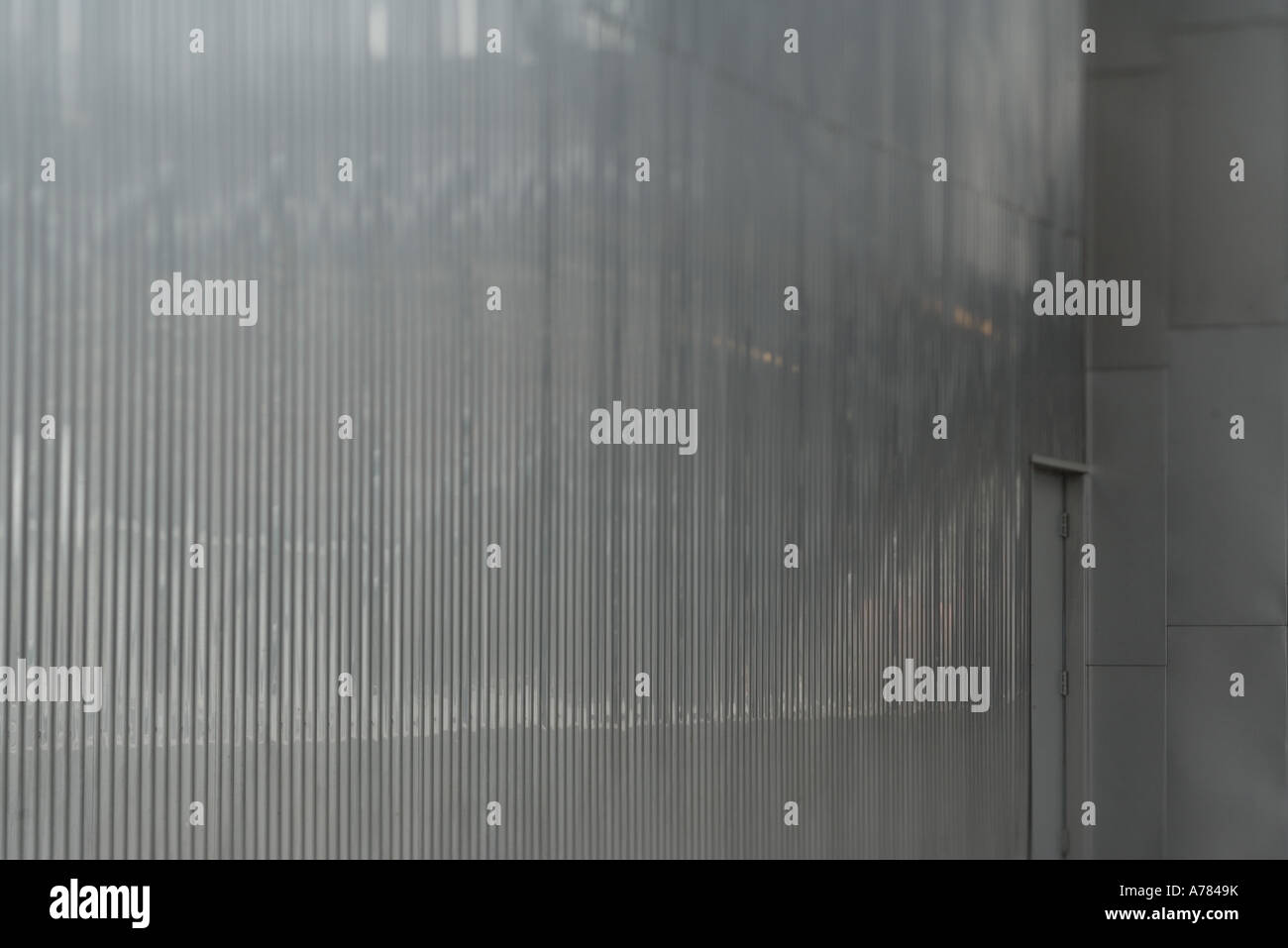 Architectural detail, metal wall Stock Photo - Alamy