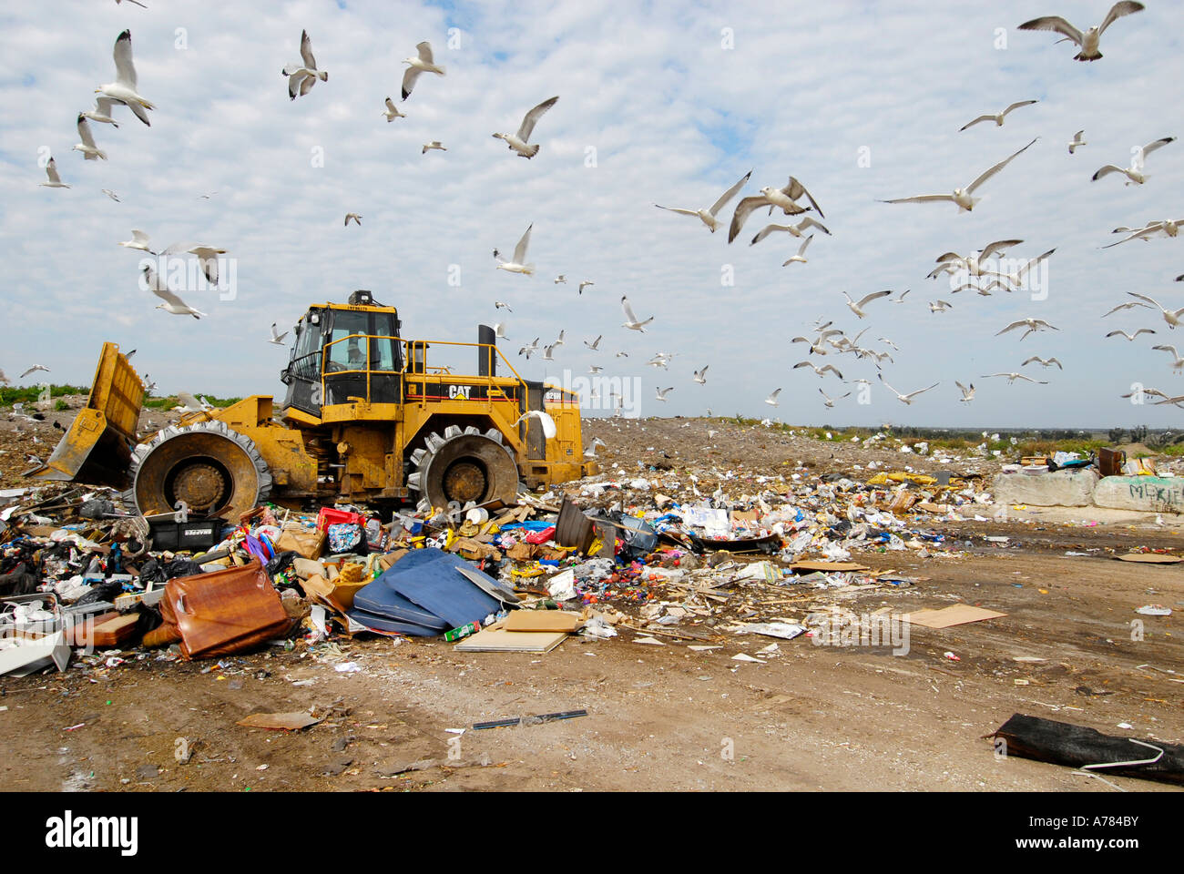 Reduce Reuse Recycle Landfill Stock Photo - Alamy