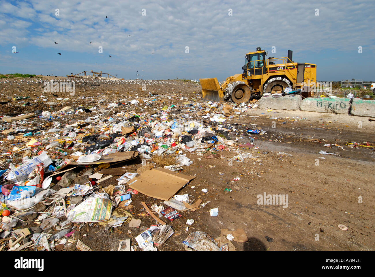 Reduce Reuse Recycle Landfill Stock Photo - Alamy