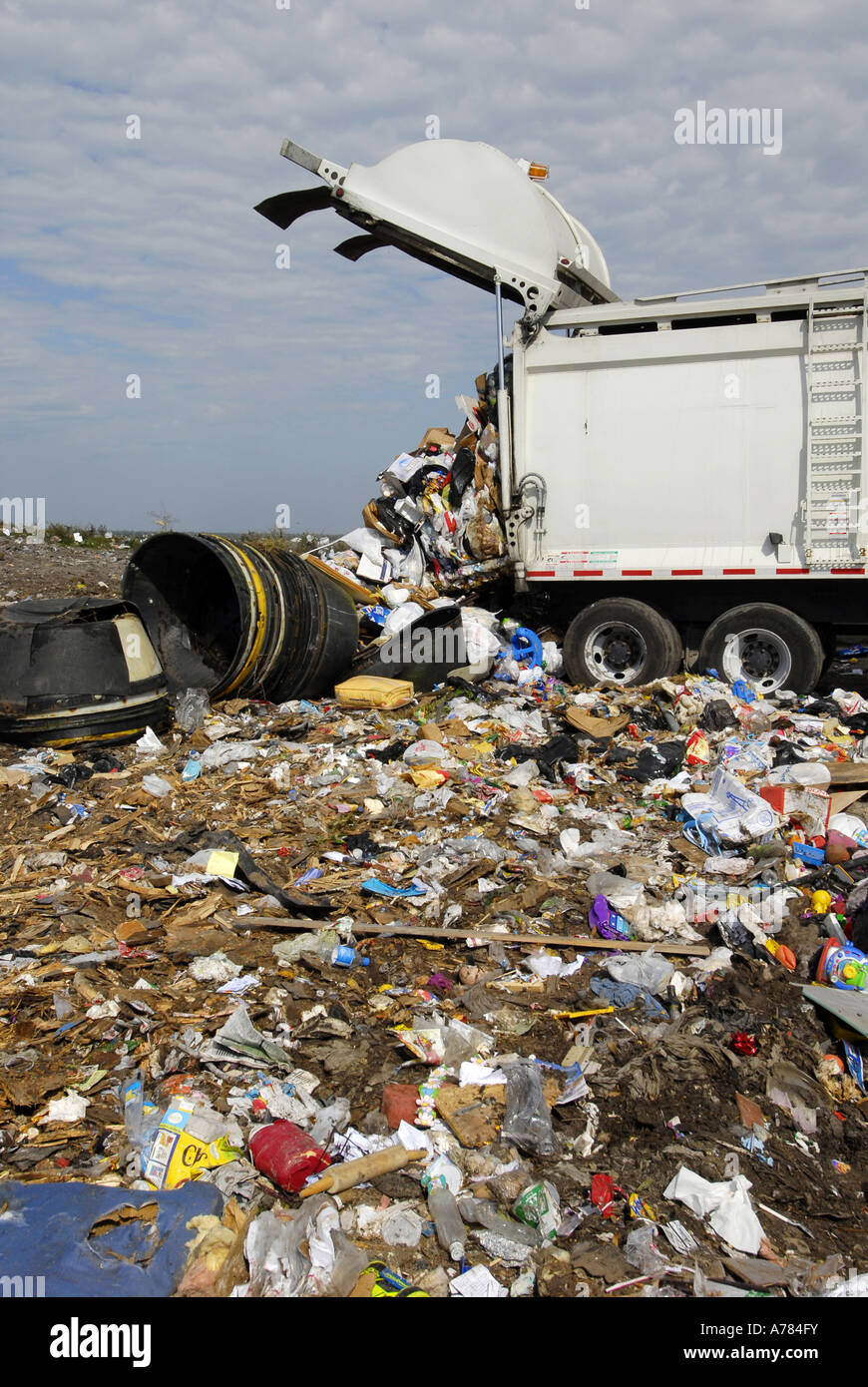 Reduce Reuse Recycle Landfill Stock Photo - Alamy