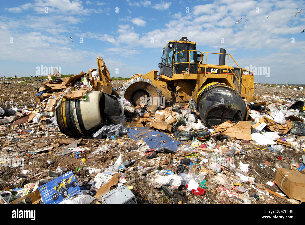 Reduce Reuse Recycle Landfill Stock Photo - Alamy