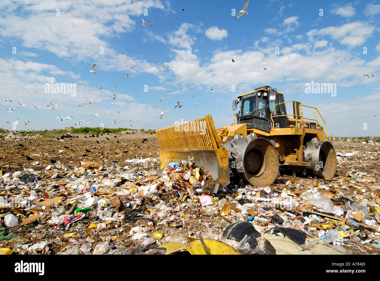 Reduce Reuse Recycle Landfill Stock Photo - Alamy