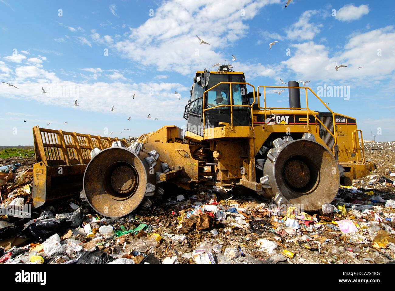 Reduce Reuse Recycle Landfill Stock Photo - Alamy