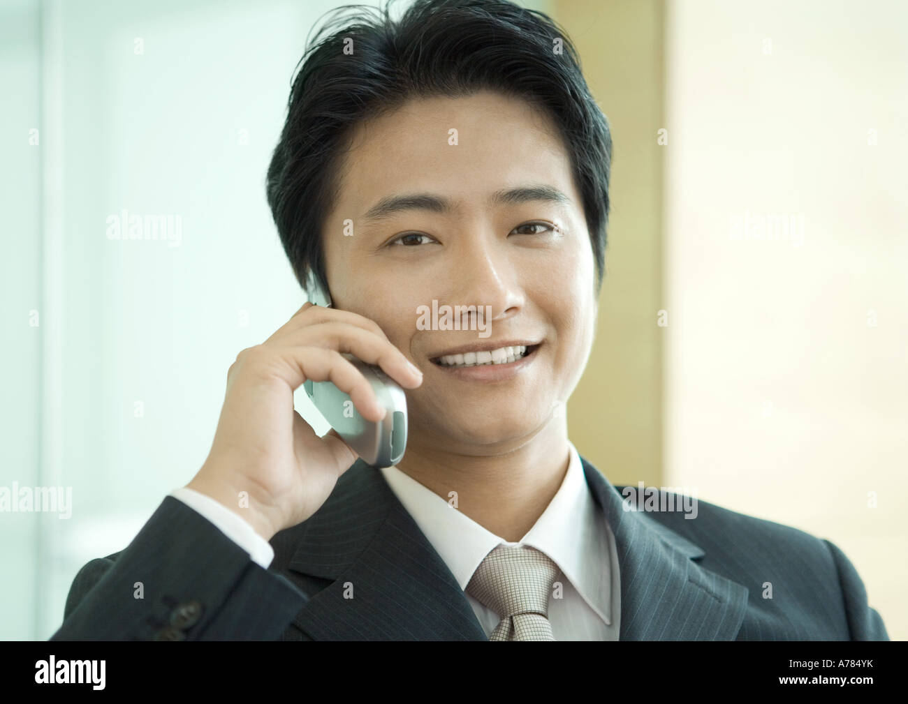 China man talking camera hi-res stock photography and images - Alamy