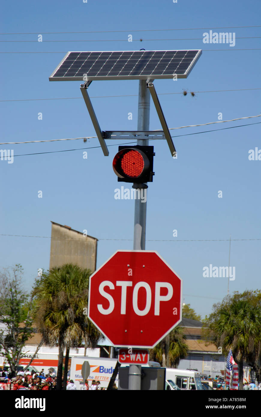 Solar Powered Led Stop Signs