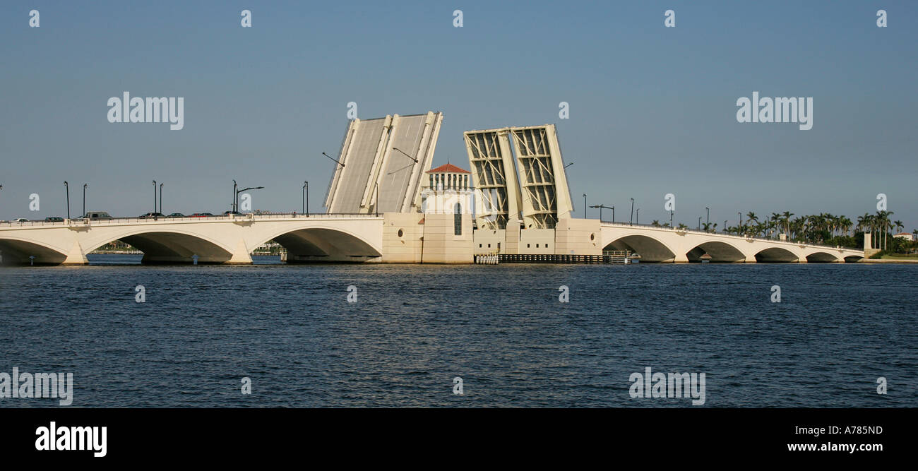 Palm Beach county drawbridge intercostal waterway building new modern ...