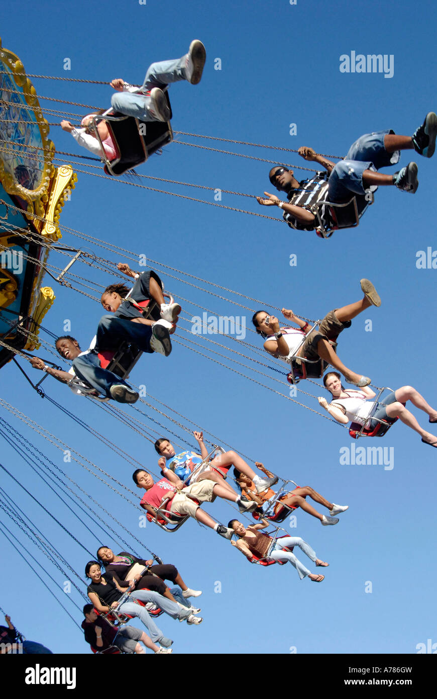Carnival ride strawberry festival plant hi-res stock photography and ...