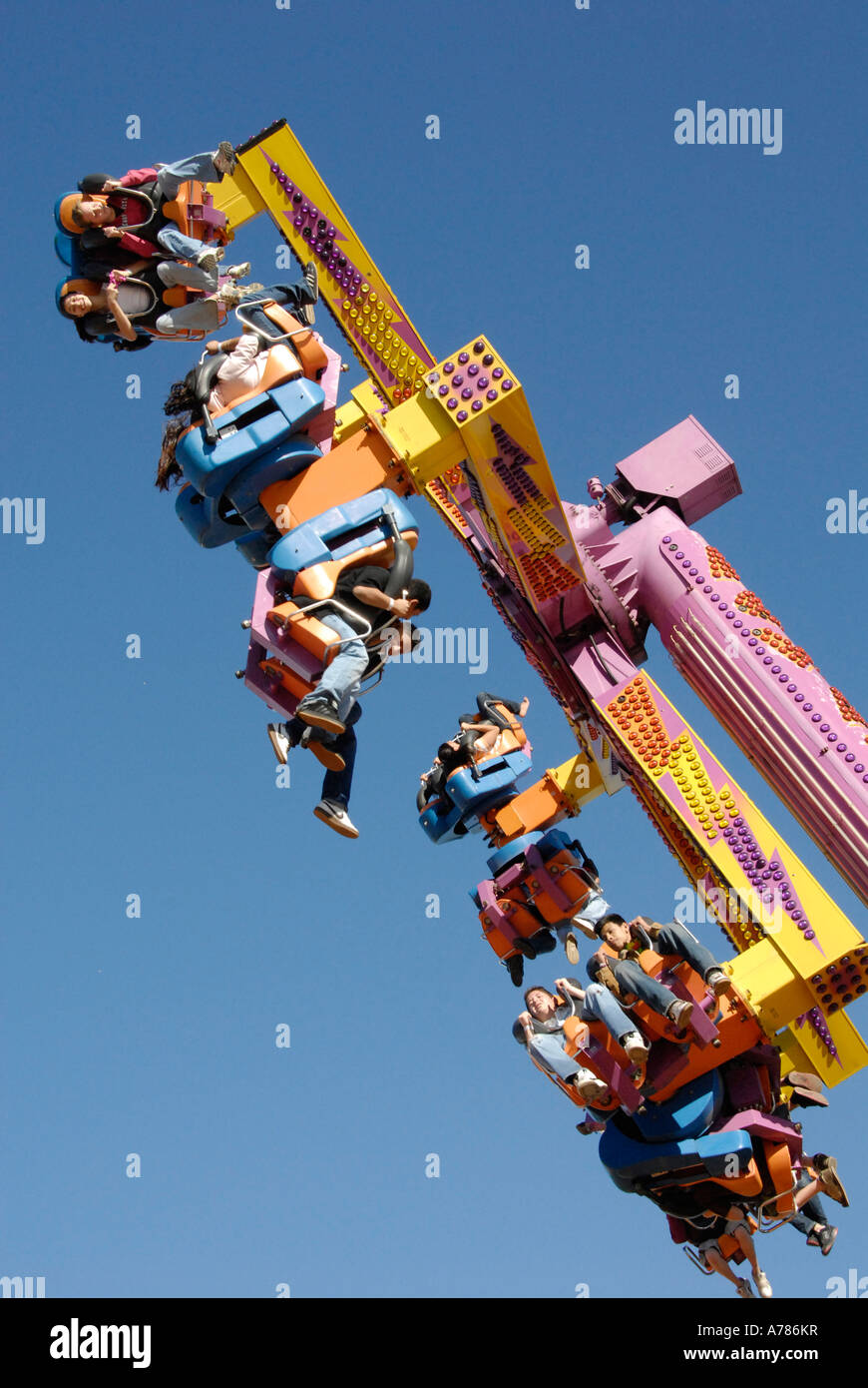Carnival ride strawberry festival plant hi-res stock photography and ...