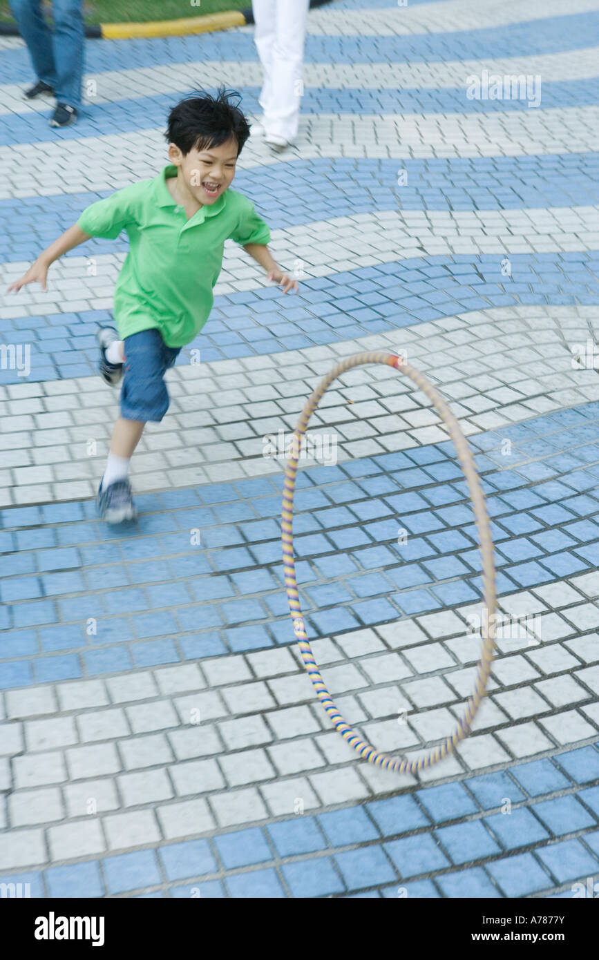 Rolling hoop hi-res stock photography and images - Alamy