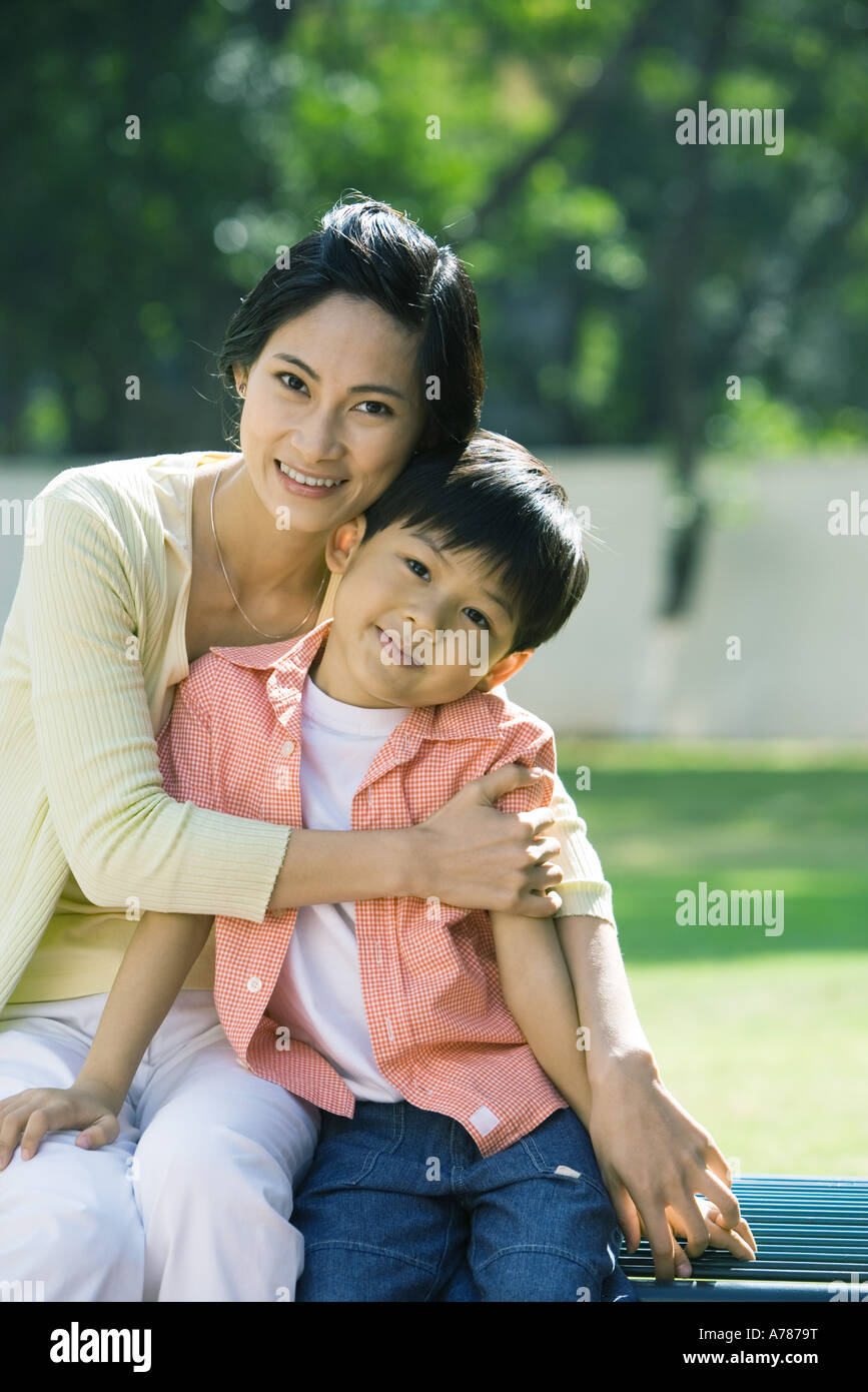 Mother and son, portrait Stock Photo - Alamy