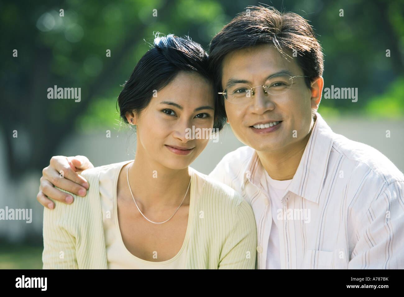 Man and woman, portrait Stock Photo - Alamy