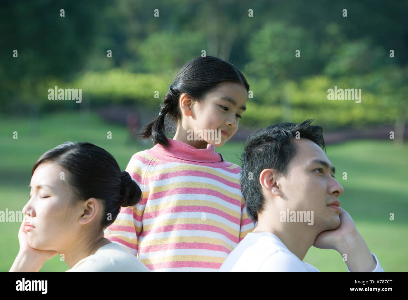 Woman Children Man Conflict High Resolution Stock Photography and ...