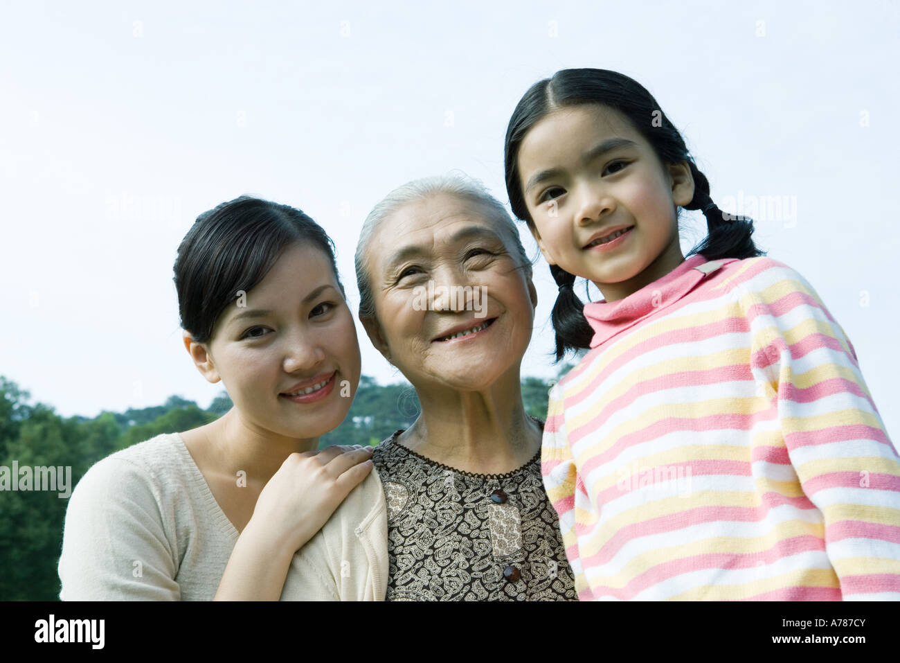 Three generations of women Stock Photo - Alamy