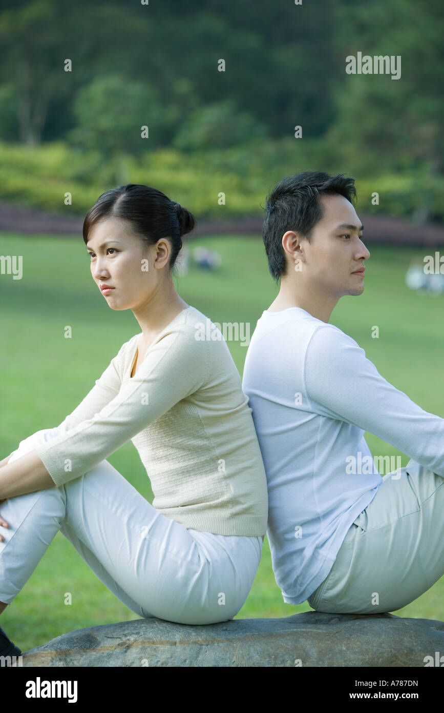 Woman on hands and knees back view hi-res stock photography and images ...