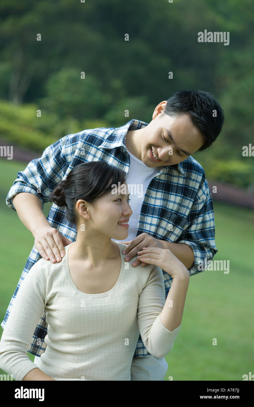 Woman massaging other woman hi-res stock photography and images - Alamy