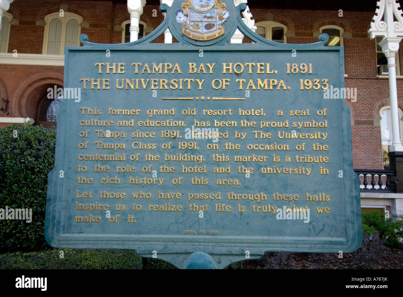 Henry B Plant Hall is the main building on the campus of the University ...