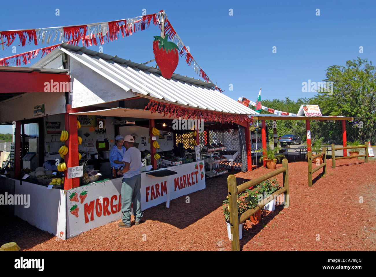 Fresh Produce Stand in Ruskin Florida Tampa Hillsborough County Gulf ...