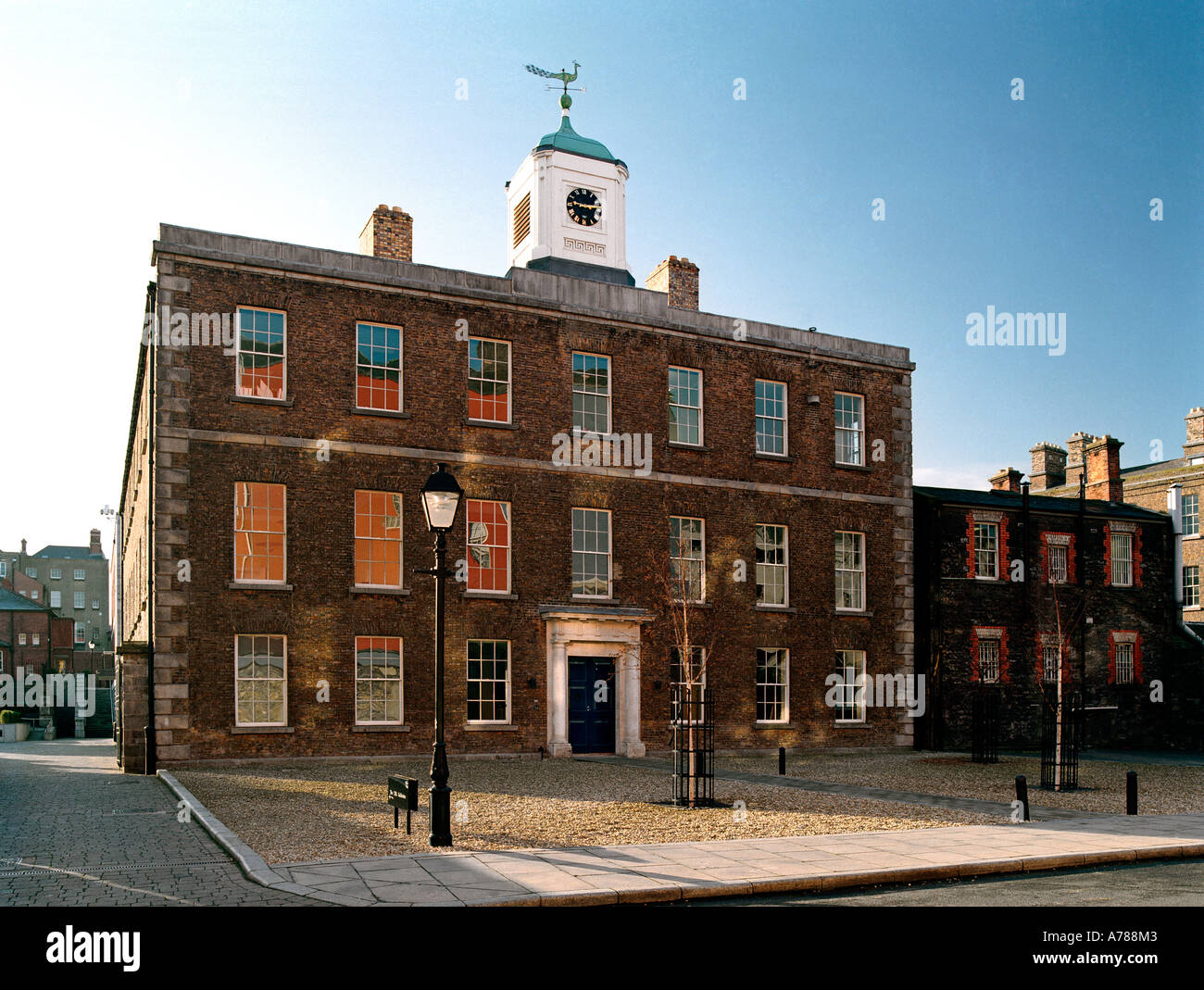 The old carriage house in Dublin Castle, now part of the Chester Beatty ...