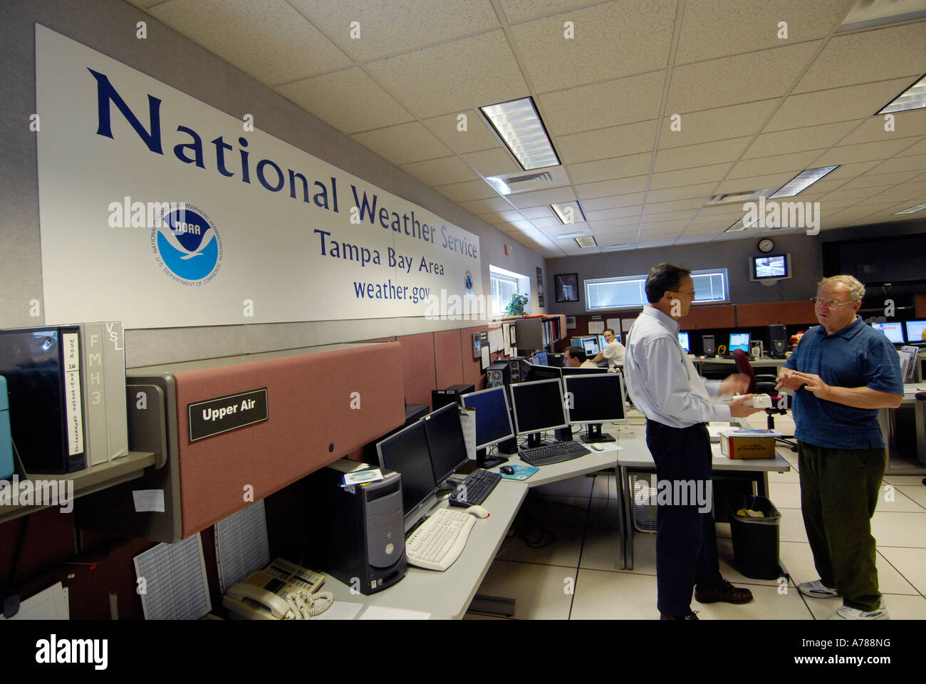 Doppler Radar Station Ruskin Florida Stock Photo - Alamy