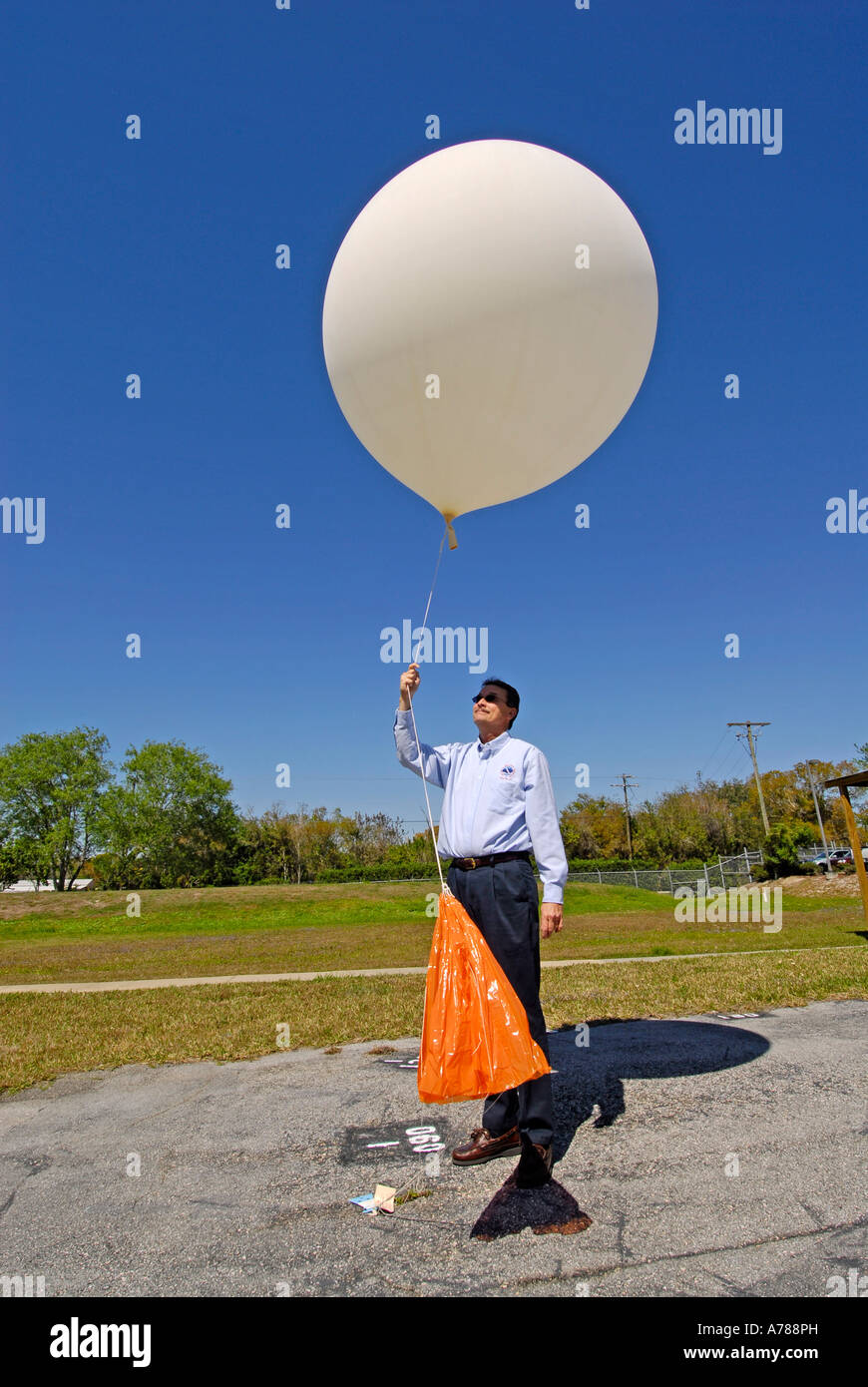 Doppler Radar Station Ruskin Florida Stock Photo - Alamy
