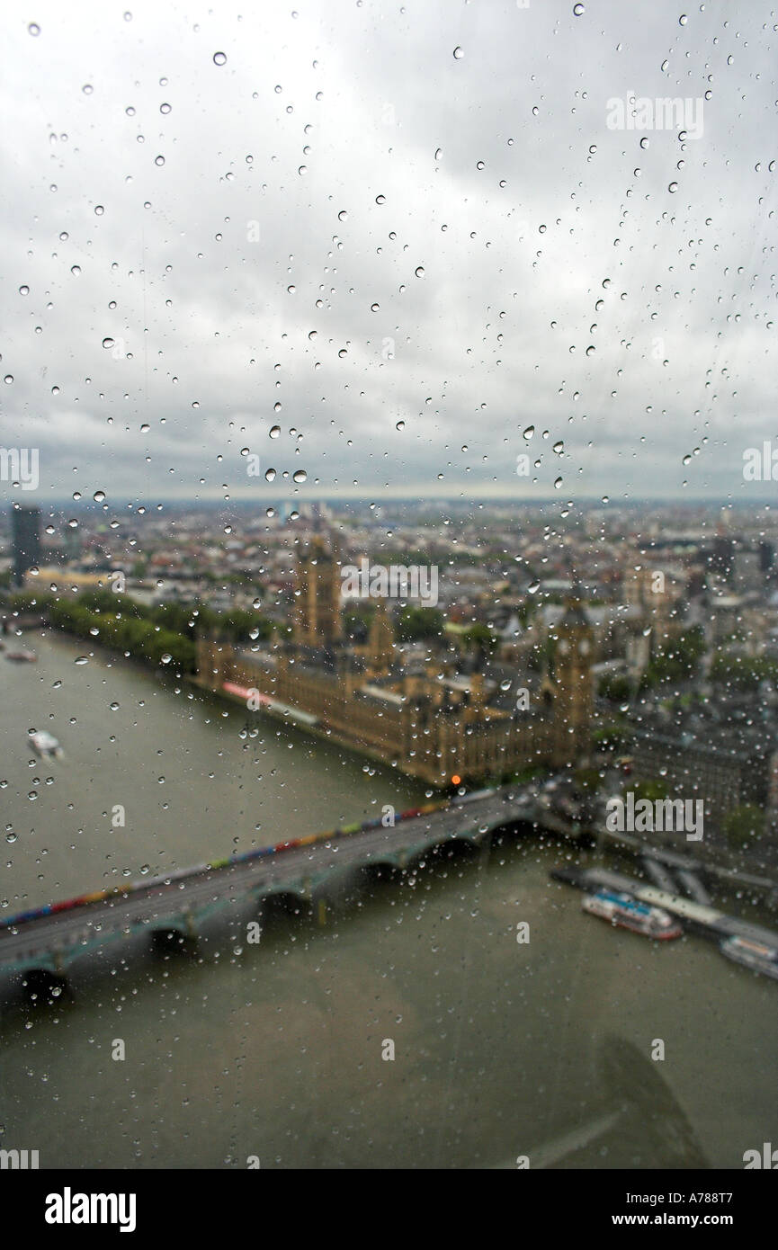 A dull day over London Stock Photo - Alamy