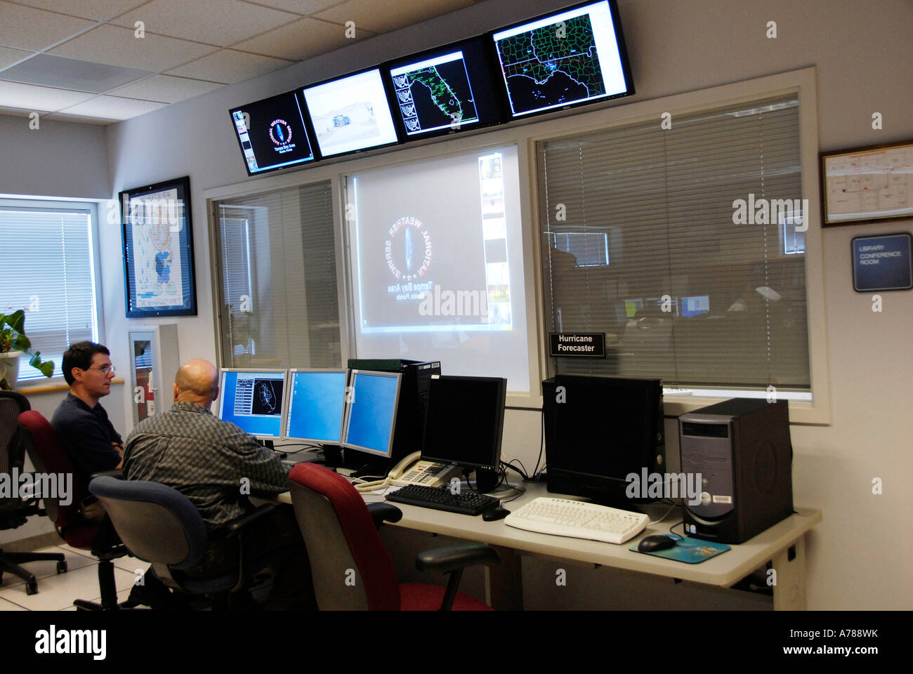 Doppler Radar Station Ruskin Florida Stock Photo - Alamy