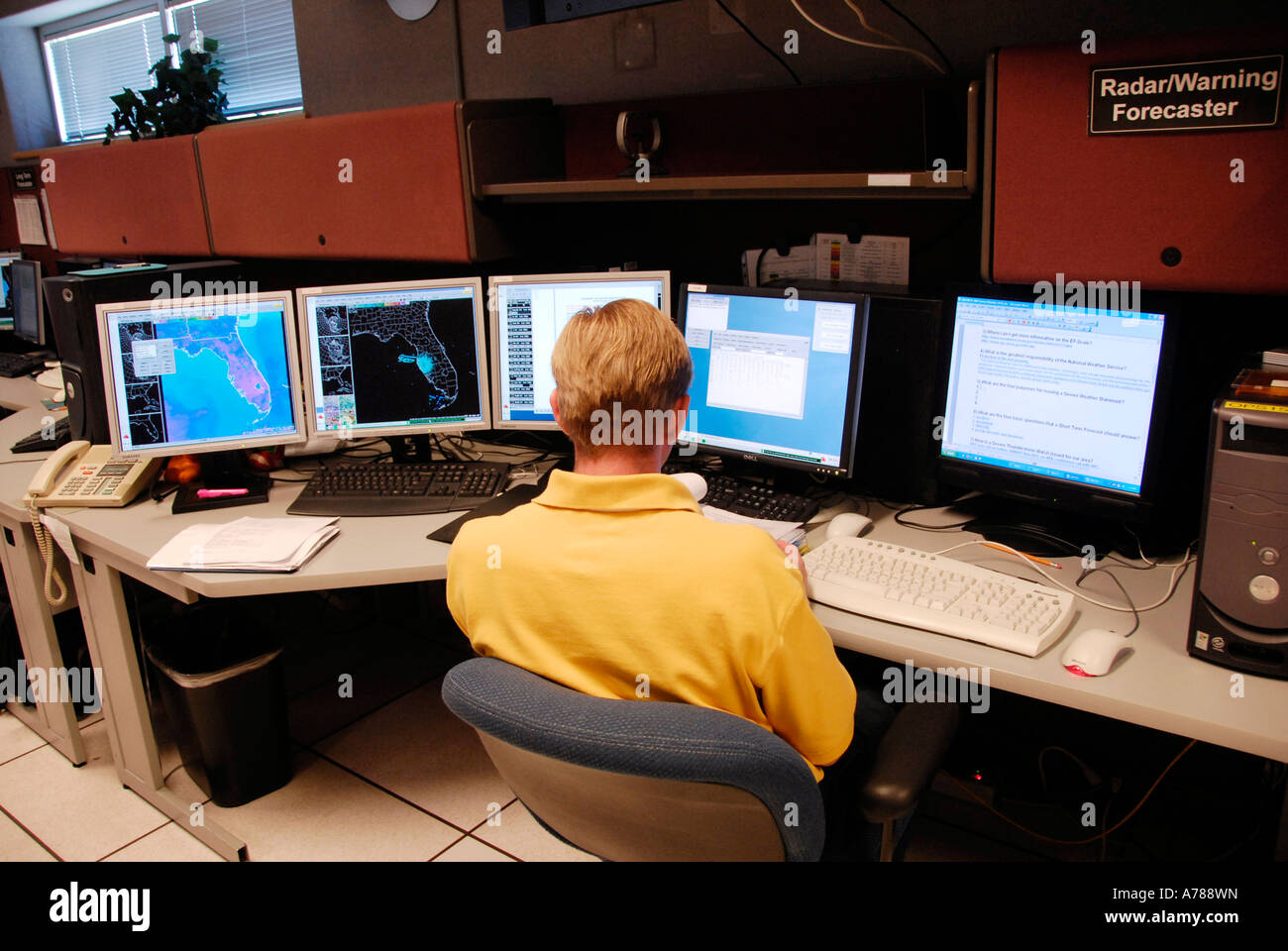 Doppler Radar Station Ruskin Florida Stock Photo - Alamy
