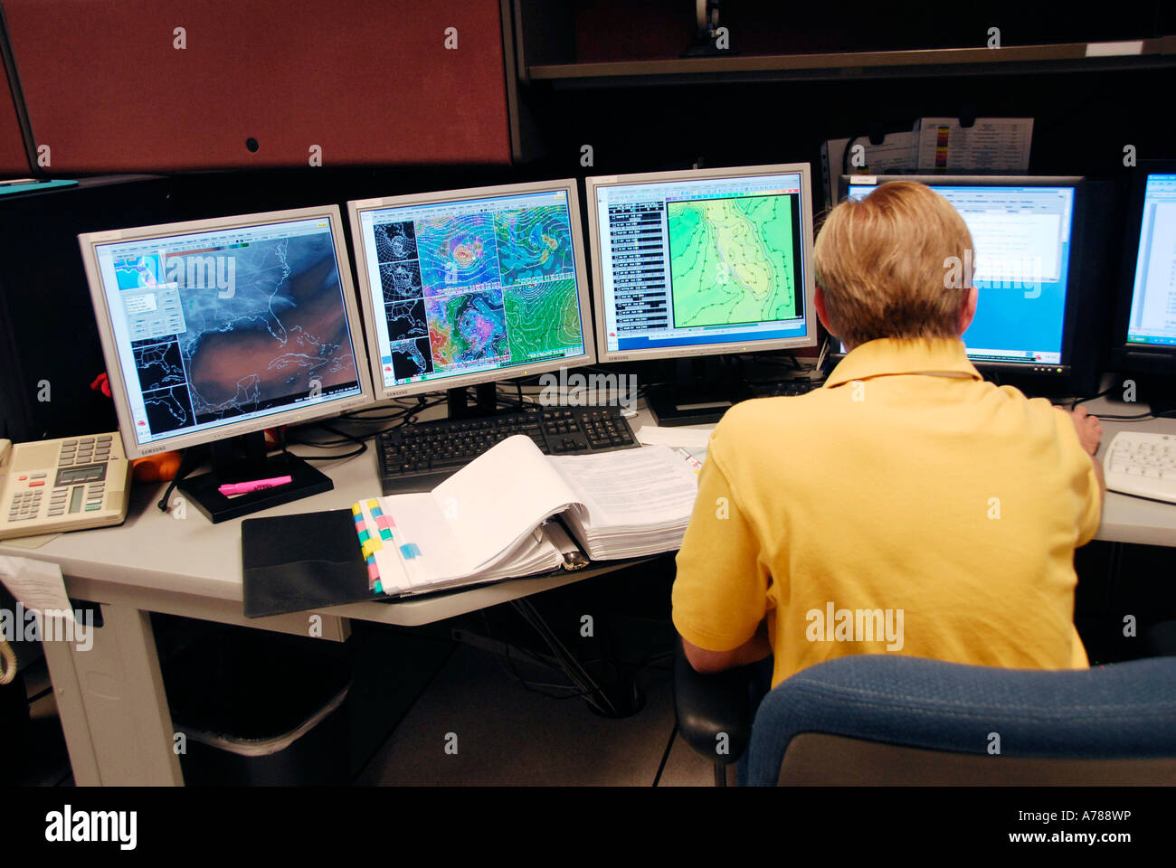 Weather forecasting st a Doppler Radar Station Ruskin Florida Stock ...