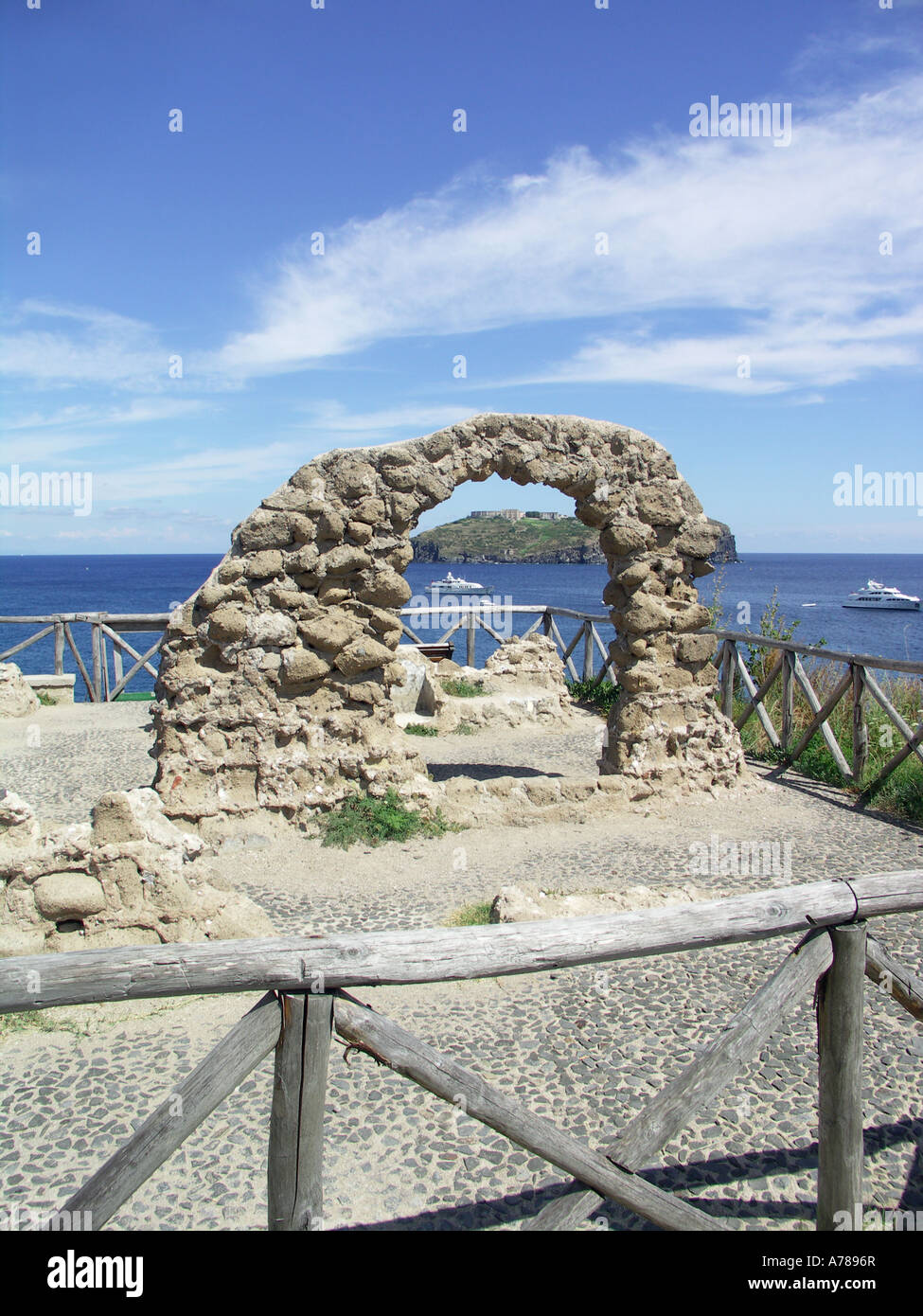 Mediterranean Islands Roman Ruins Ruins Of The Sanctuary Of Artemis In