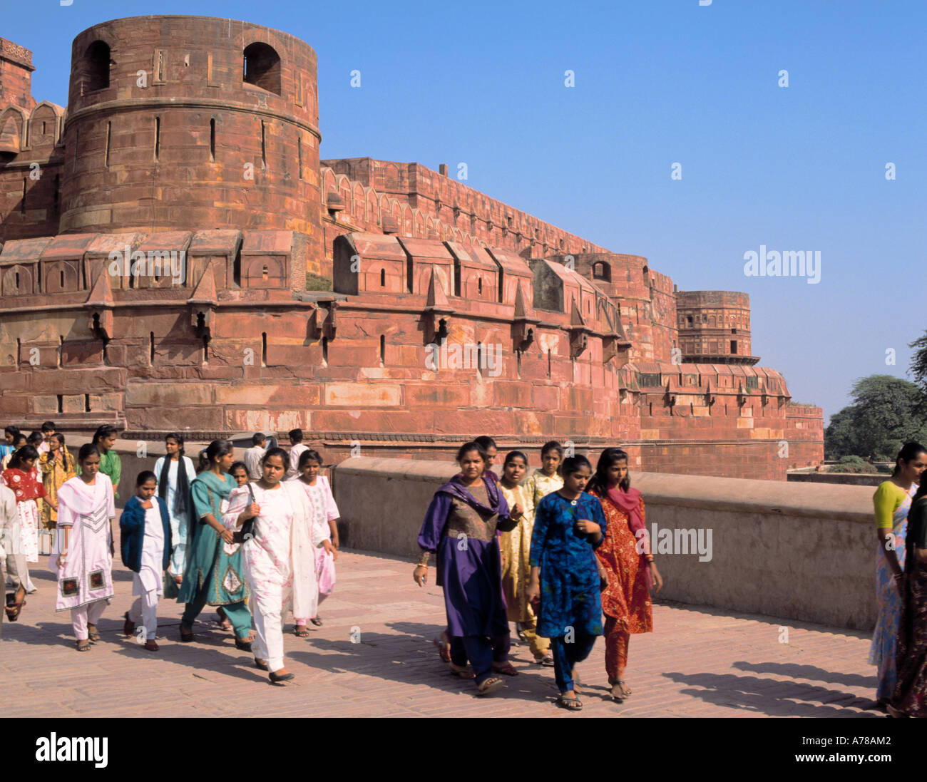 Agra Fort. India Stock Photo - Alamy