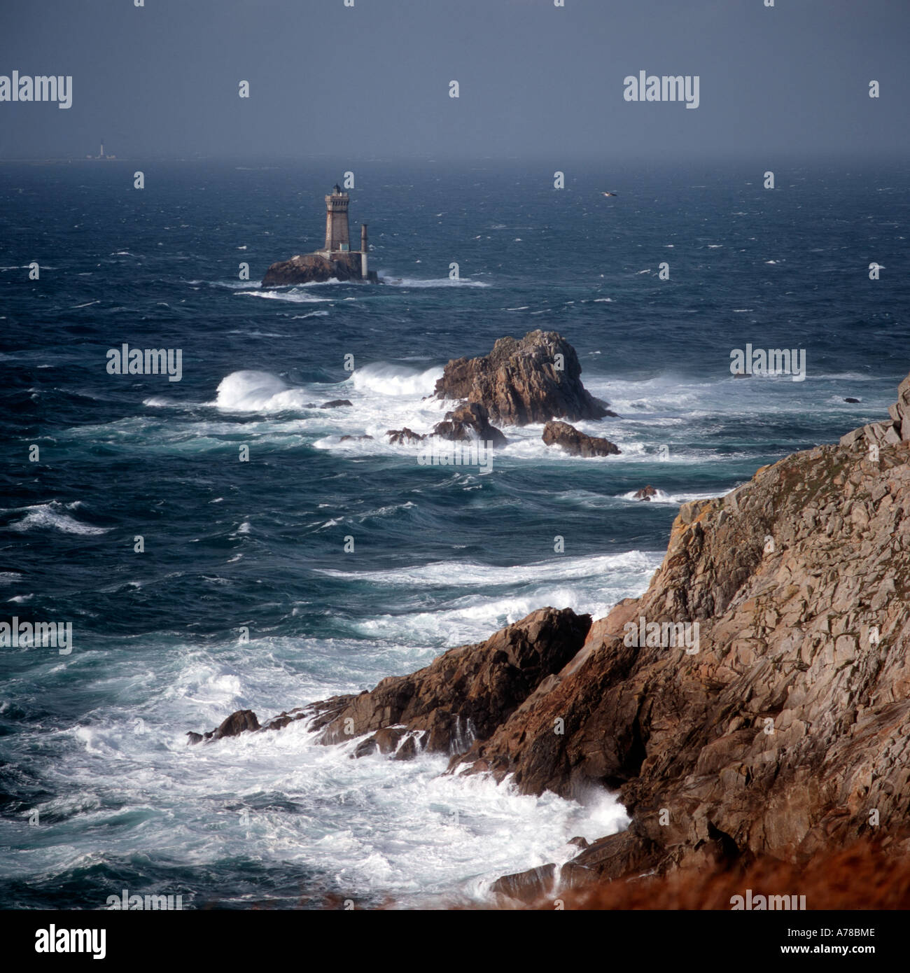 Pointe du Raz Finistere Bretagne France Stock Photo - Alamy