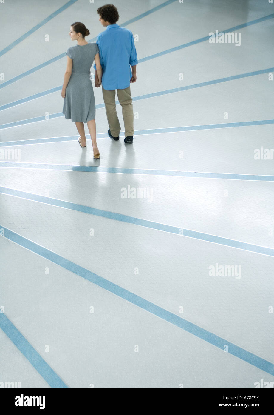 Woman run rear view dress hi-res stock photography and images - Alamy