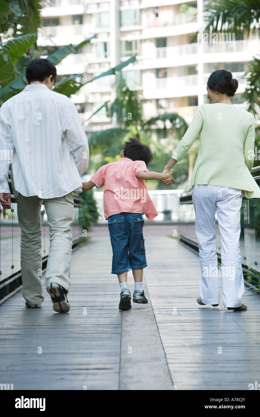 Back View Boy Walking Down Stock Photos & Back View Boy Walking Down ...