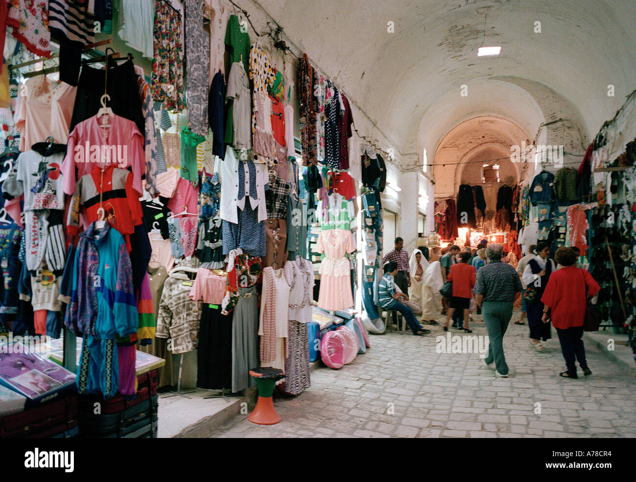 In the souk in the Tunisian town of Sousse Stock Photo - Alamy