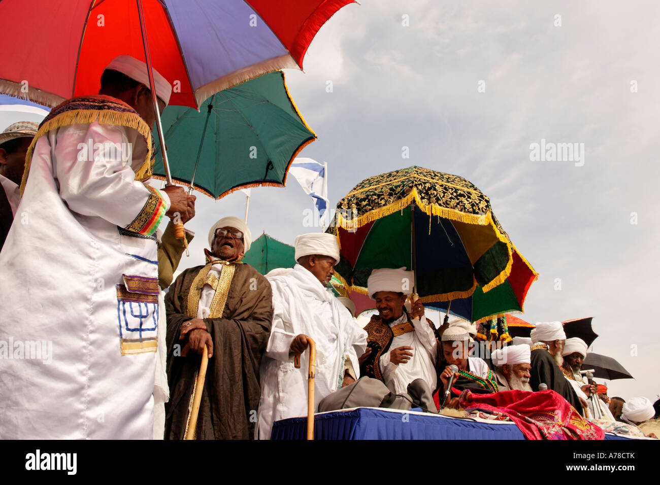 Israel Jerusalem A Jewish Ethiopian priest at the annual Sigd festival ...