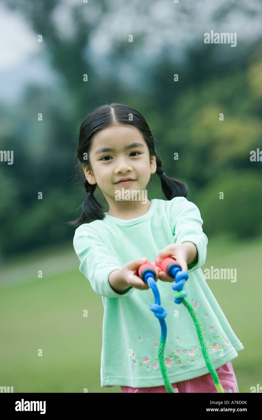 Kids jumping rope asia hi-res stock photography and images - Alamy