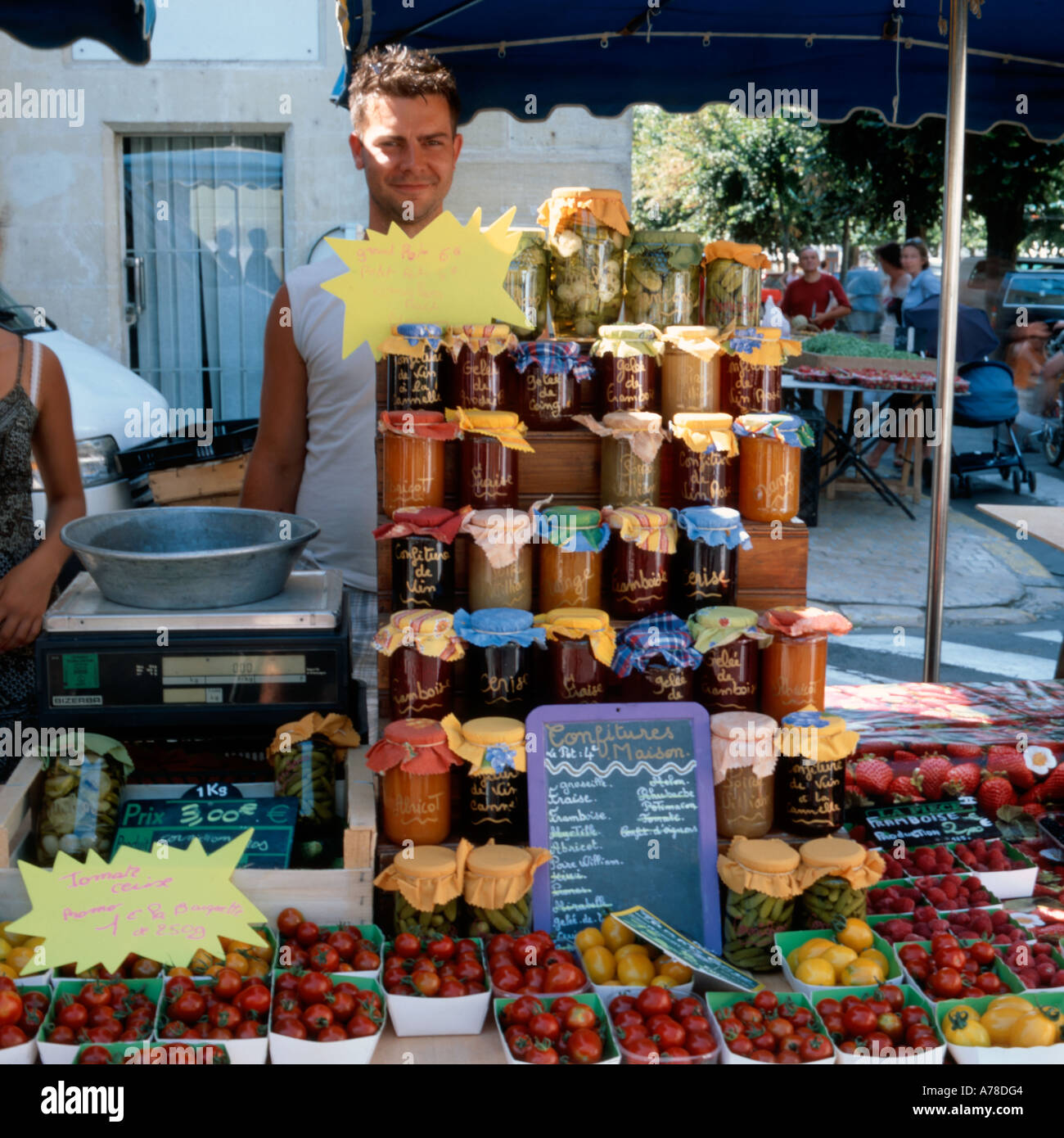 Home made jam stall hi-res stock photography and images - Alamy