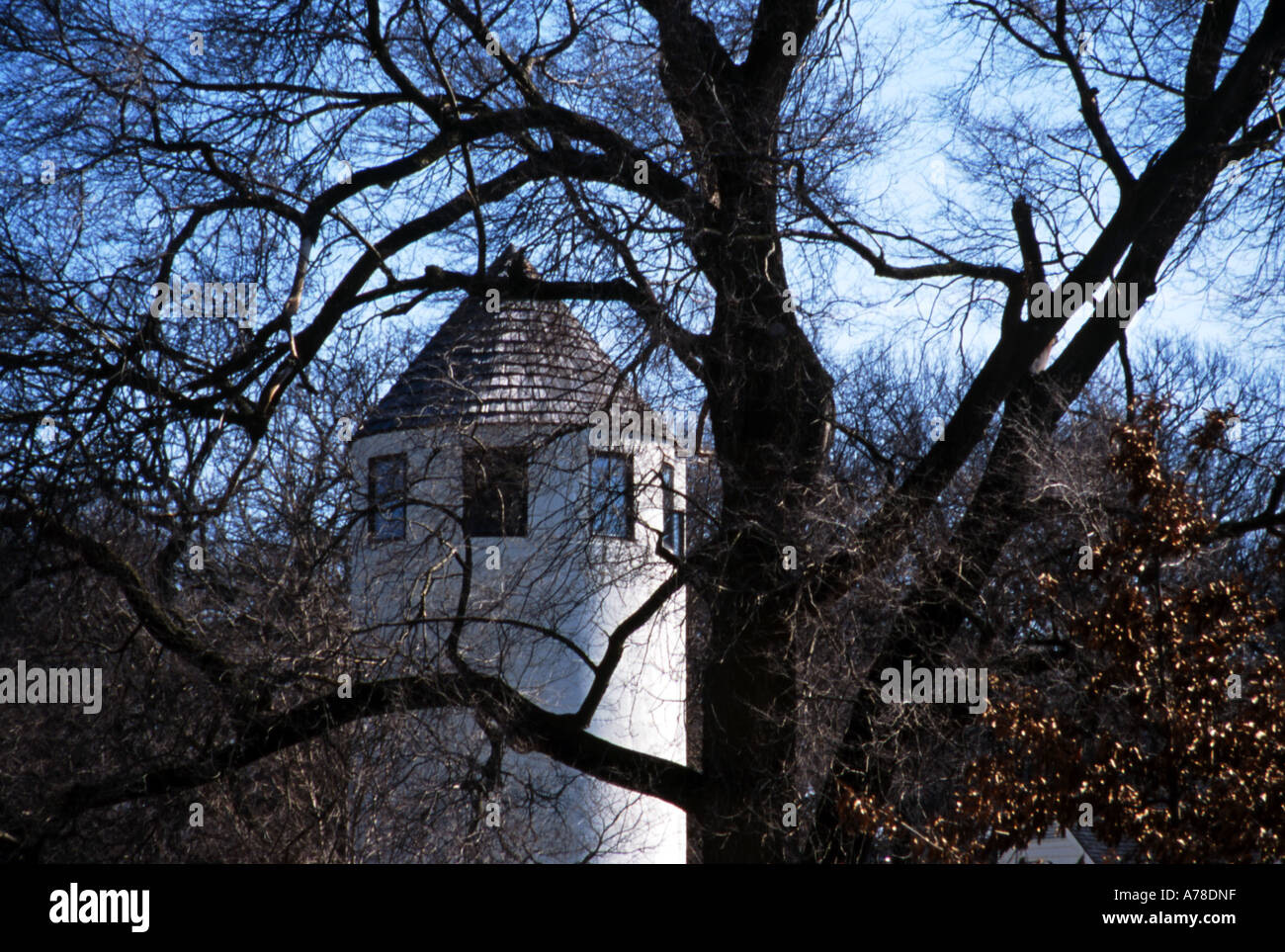 Converted Barn Silo Stock Photo - Alamy