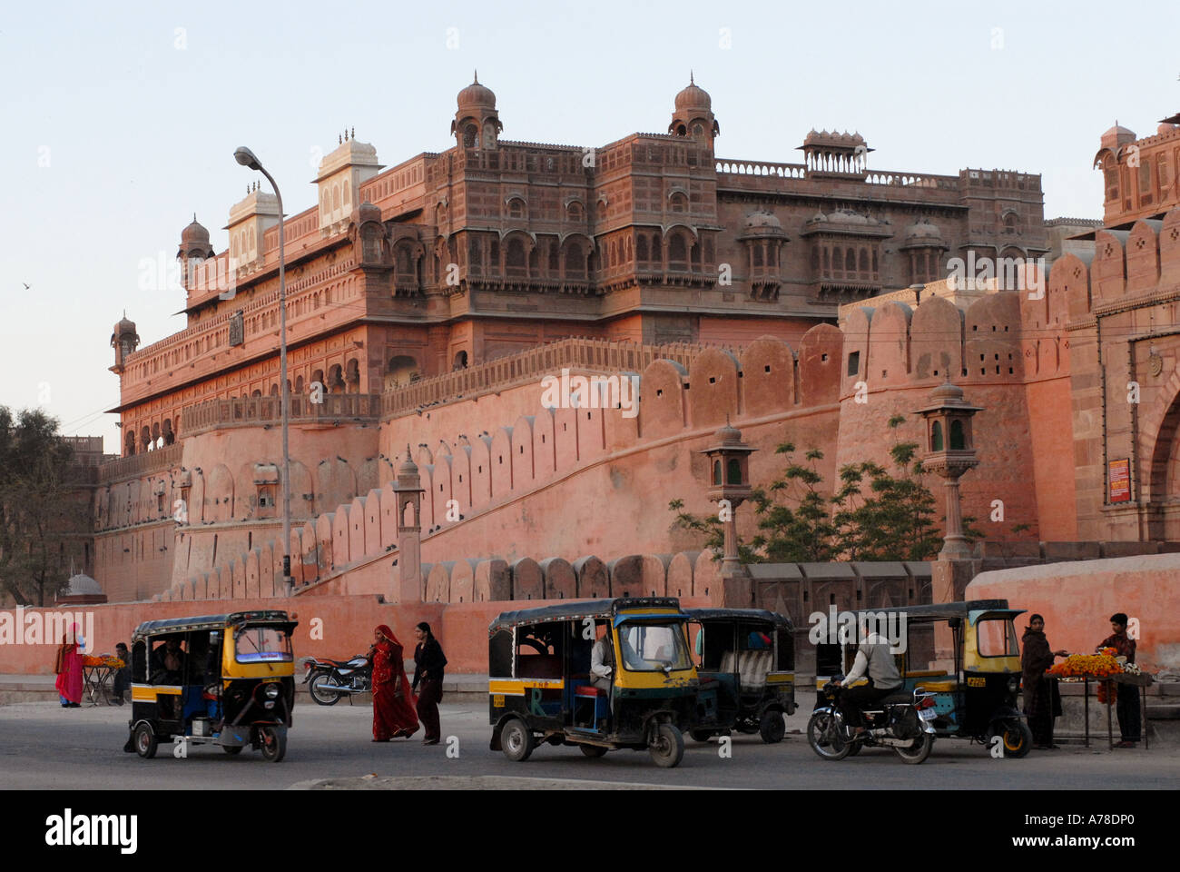 Early morning Junagarh Fort Bikaner Rajasthan India Stock Photo - Alamy