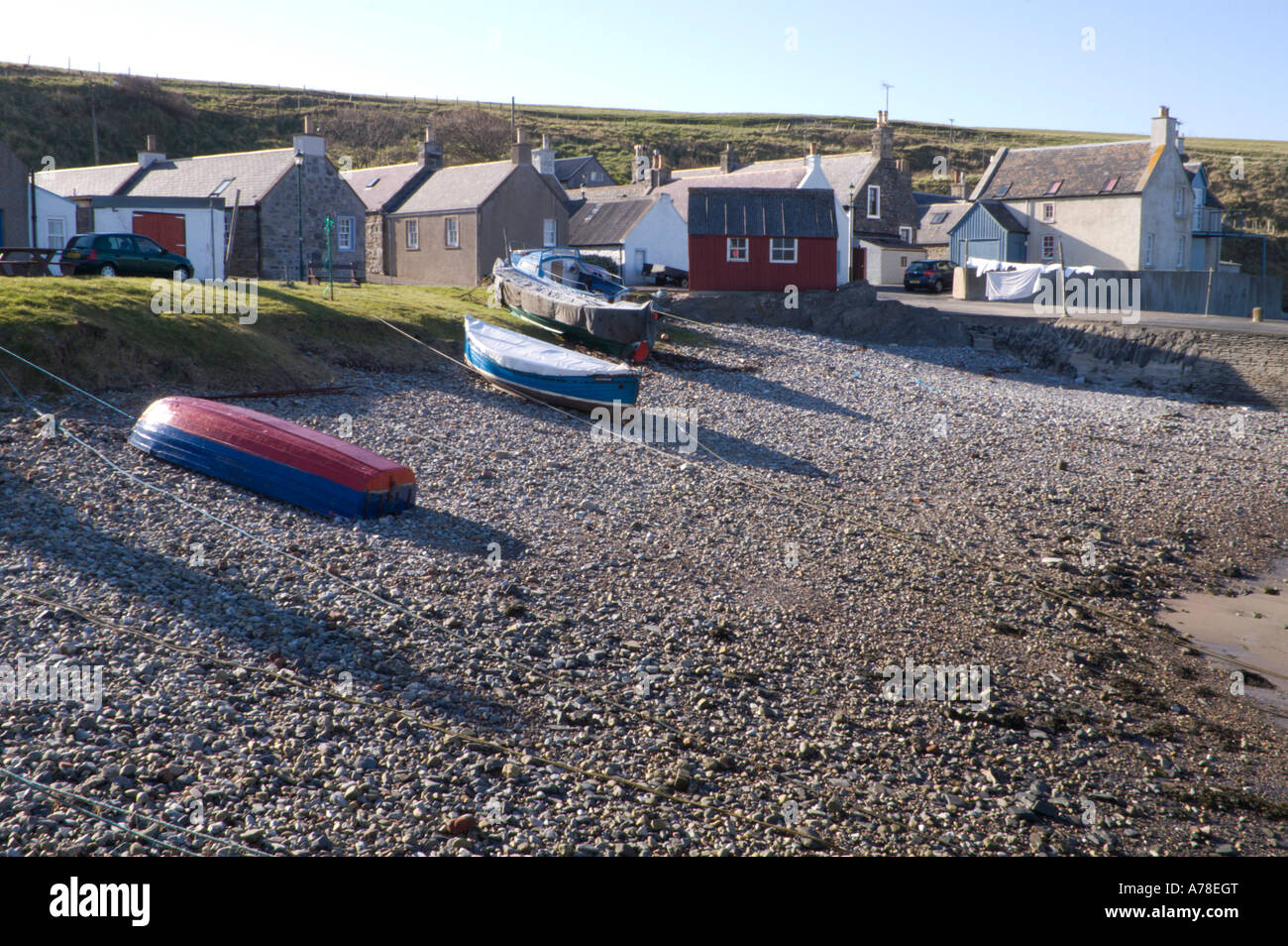 Sandend Village Stock Photos & Sandend Village Stock Images - Alamy