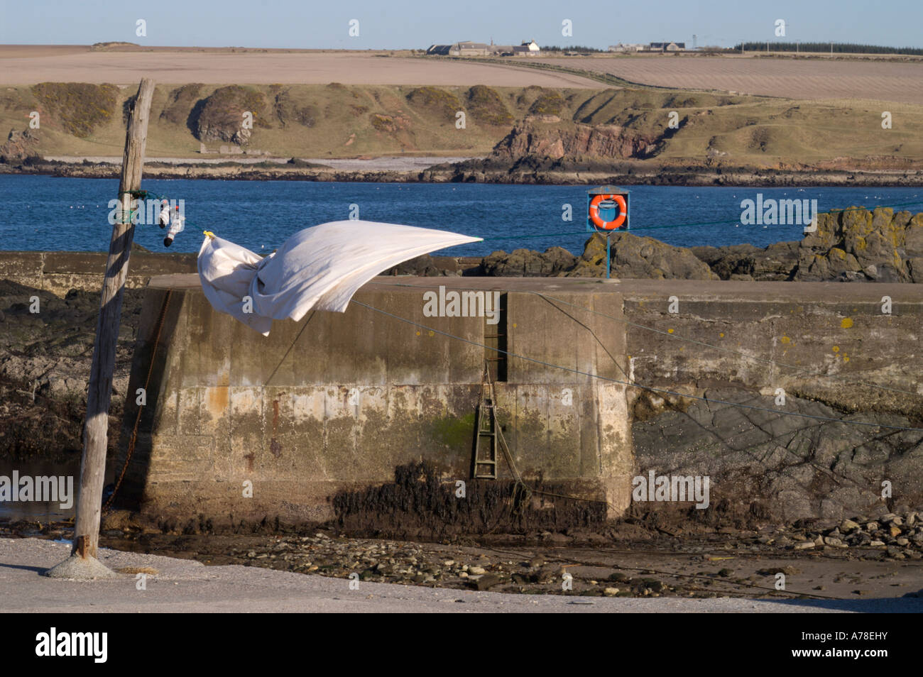 Harbour at sandend hi-res stock photography and images - Alamy