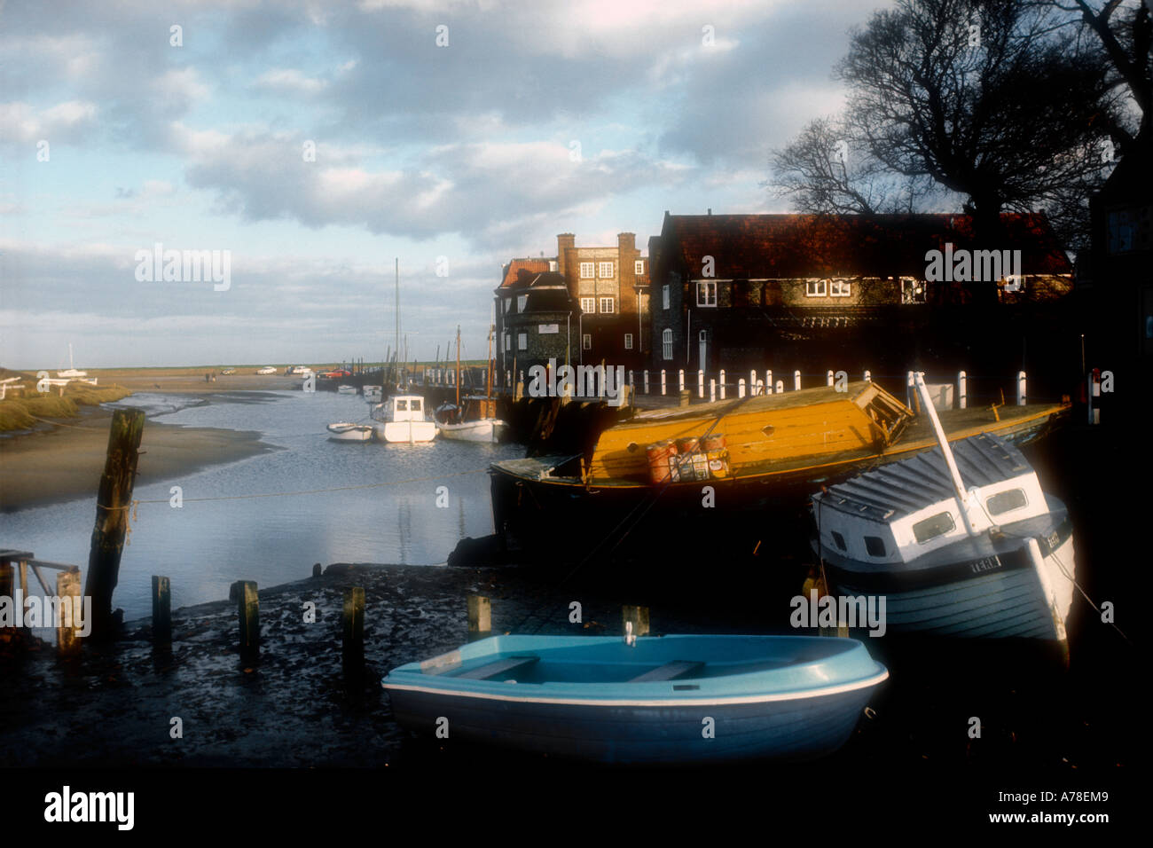 Brancaster staithe quay hi-res stock photography and images - Alamy