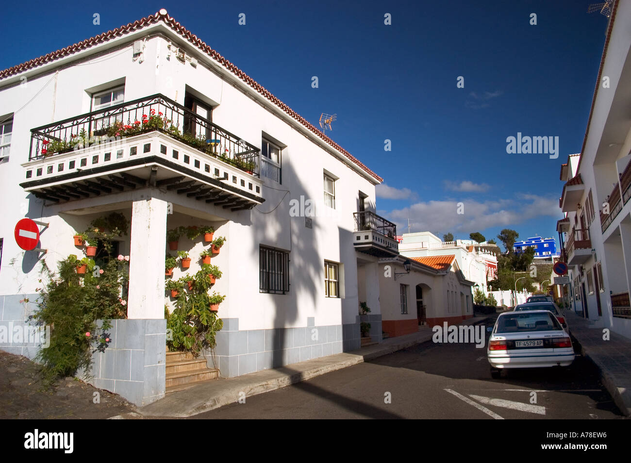 Village of Mazo La Palma Canary Islands Stock Photo - Alamy