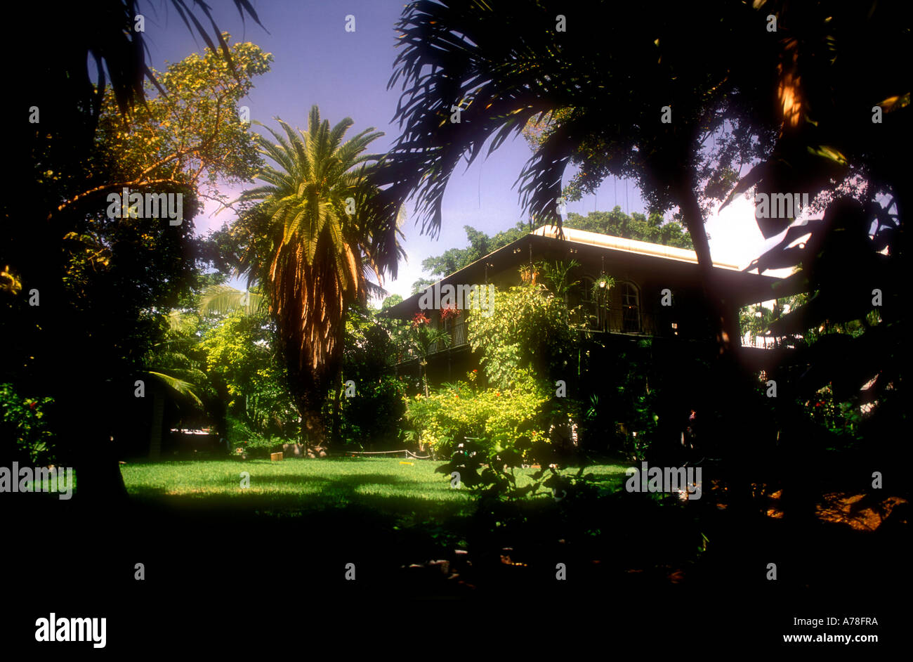 Hemingways House at Key West Florida USA Stock Photo - Alamy
