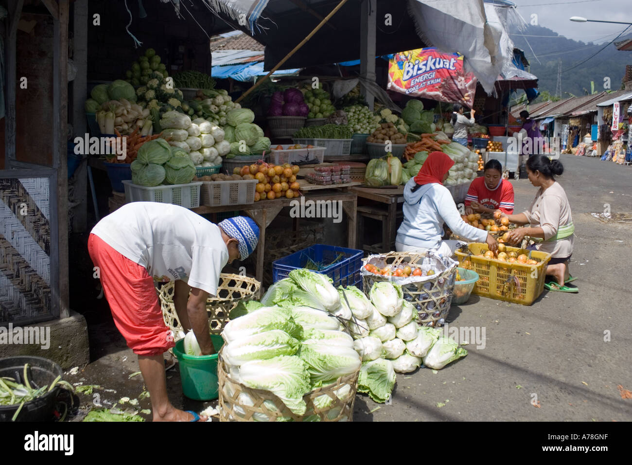 Balinese Market Stalls Stock Photos & Balinese Market Stalls Stock ...
