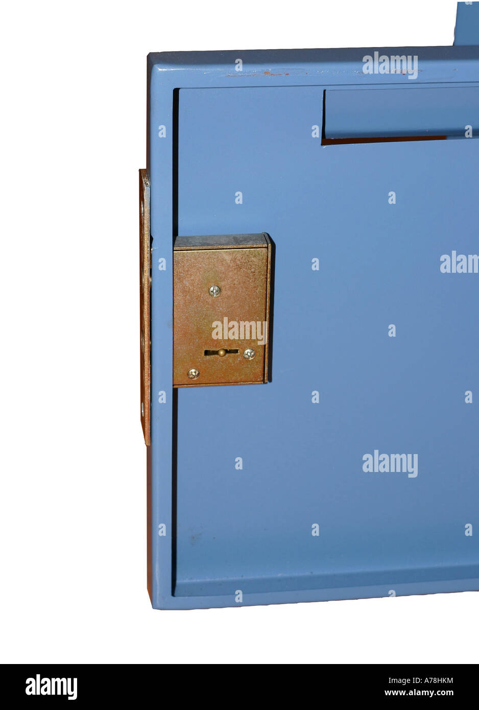 mailbox on white background Stock Photo - Alamy