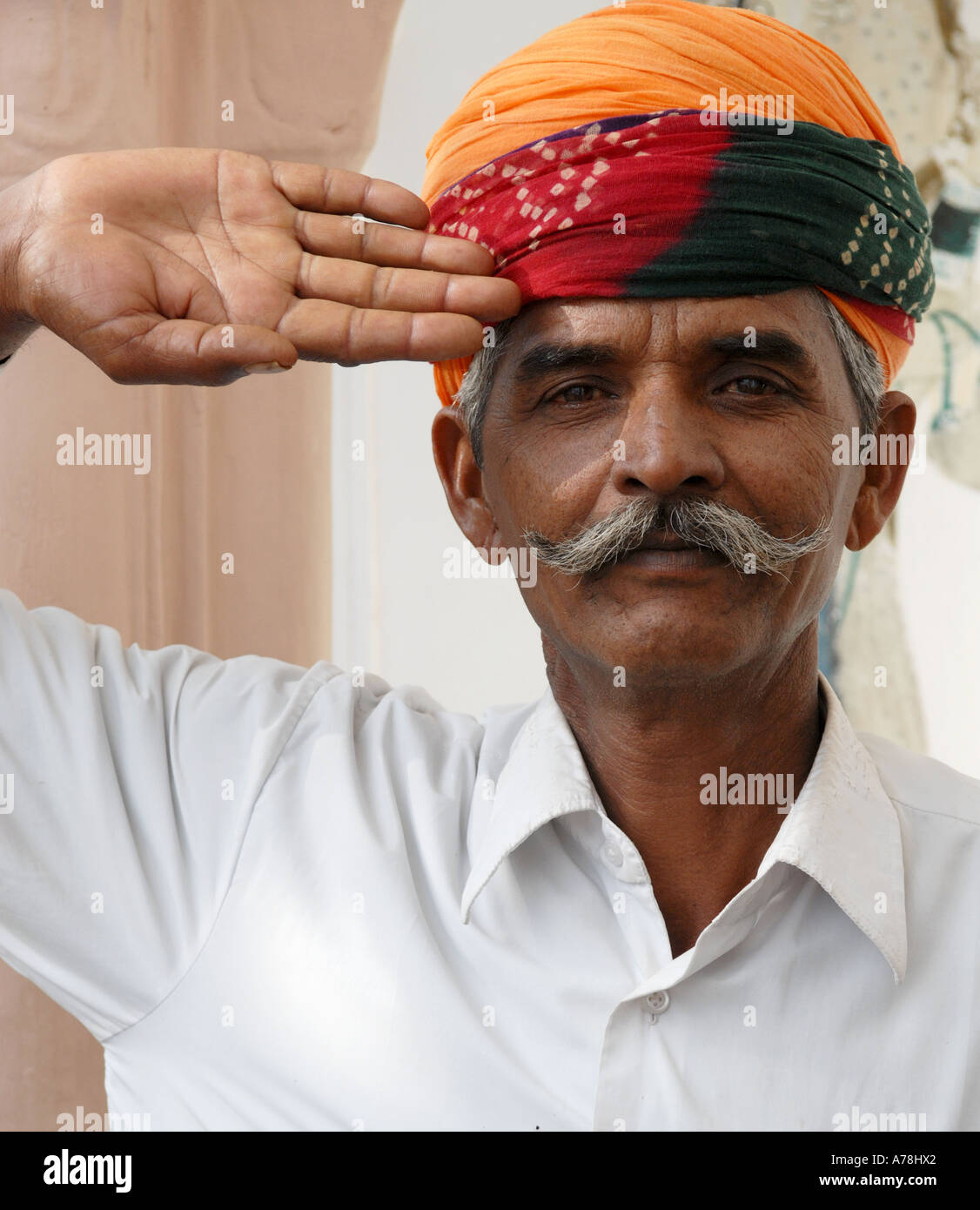 Indian watchman hi-res stock photography and images - Alamy