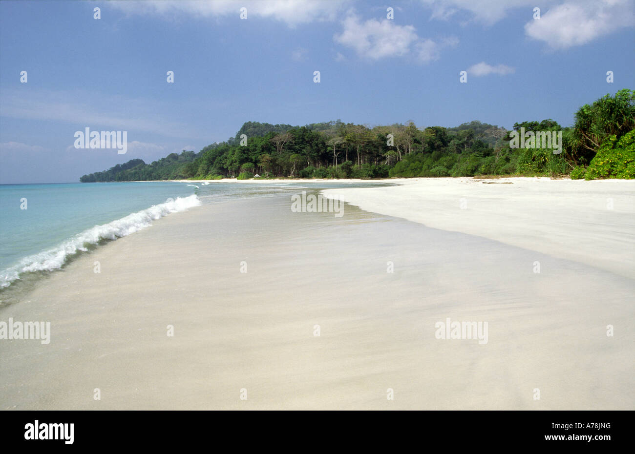 India Andaman Islands Havelock Radha Nagar beach Stock Photo - Alamy