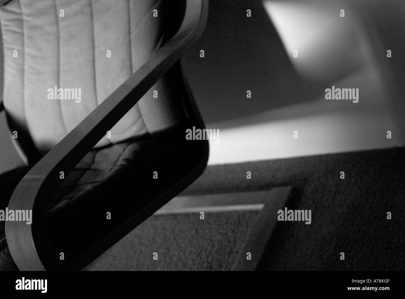 Chair an Shadow Stock Photo - Alamy